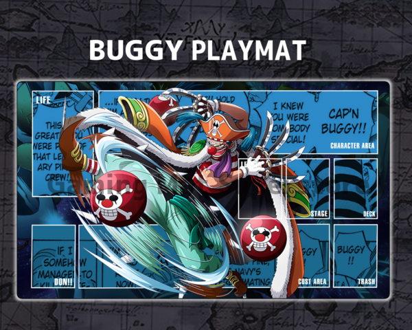 Custom Buggy Blue mat – playmathq.com