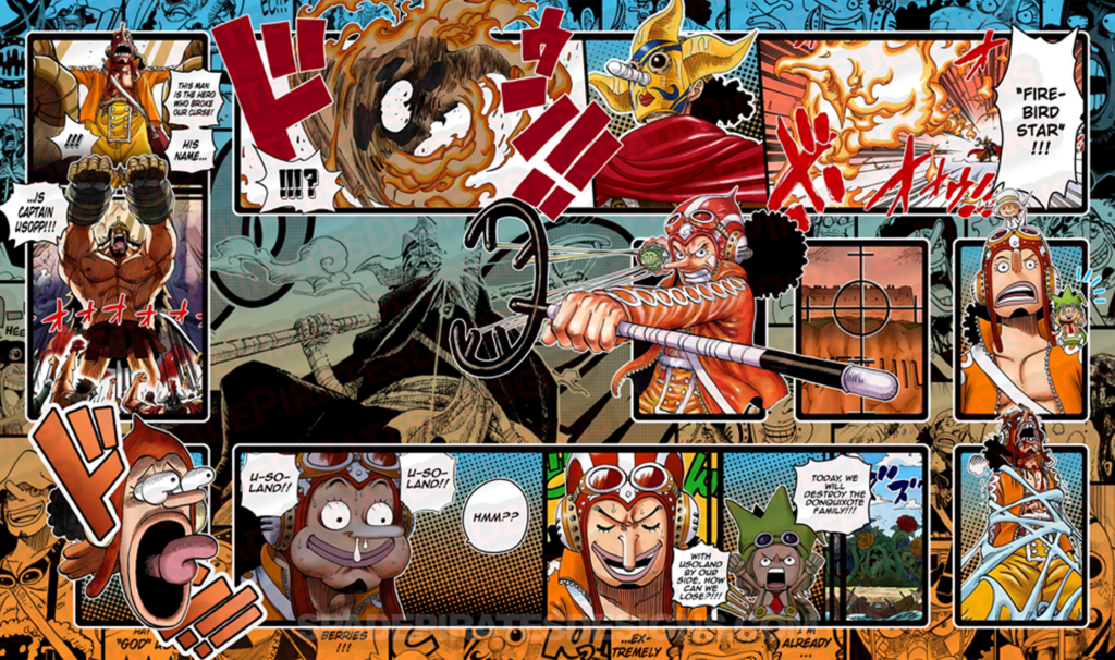 One Piece TCG Usopp Playmat (Exploding Star Version) - playmathq.com